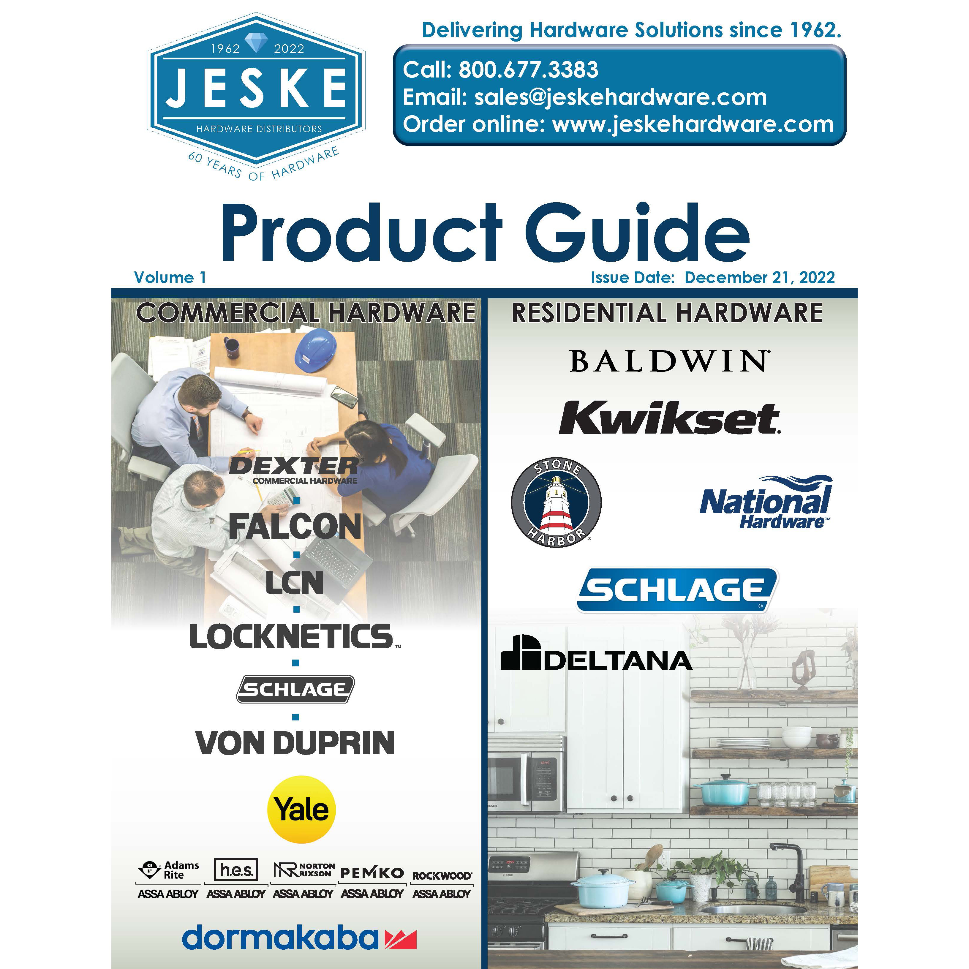 Jeske Product Guide | Jeske Hardware Distributors